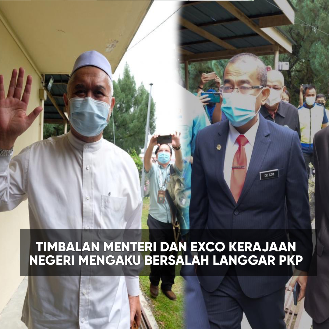 Timbalan Menteri Dan Exco Negeri Didenda RM 1000 Kerana Langgar PKP ...